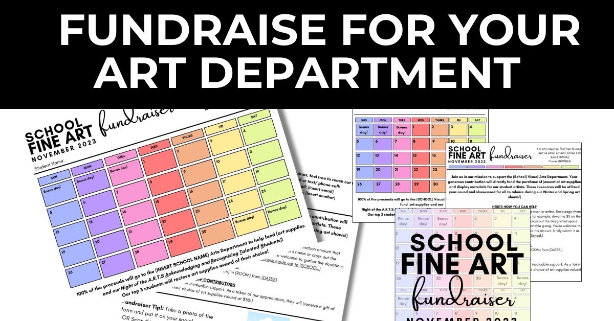 A New Exciting Way to Fundraise for Your Art Department - The Studio Sphere